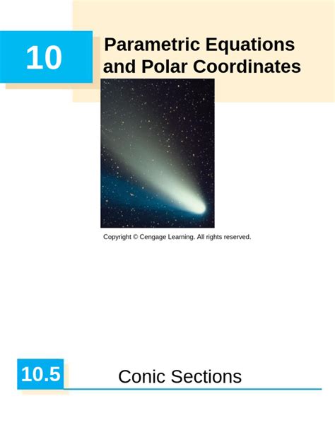 10 5 Parametric Equations And Polar Coordinates Pdf Manifold