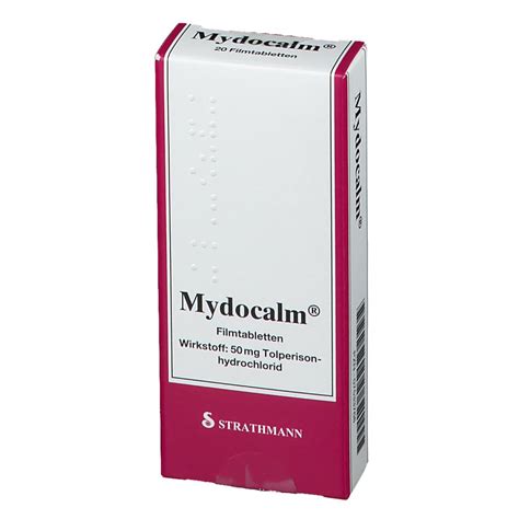 Mydocalm 50 Mg 20 St Mit Dem E Rezept Kaufen Shop Apotheke