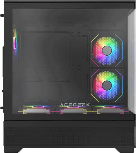 Acegeek Cruiser L460 Computer Case Up To 360mm Radiator And 9x Fan