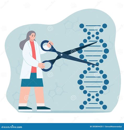 Dna Sequencing Genome Information Saving Vector Illustration 96048934
