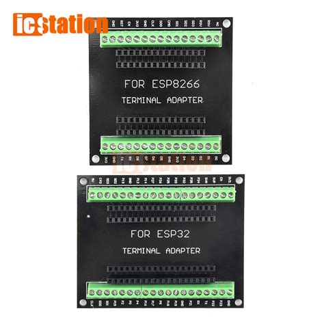 ⚔esp32 Esp8266 Breakout Board Gpio 1 Into 2 Compatible With 38 Pins