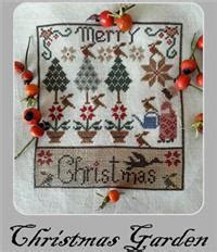 Christmas Garden Cross Stitch Pattern