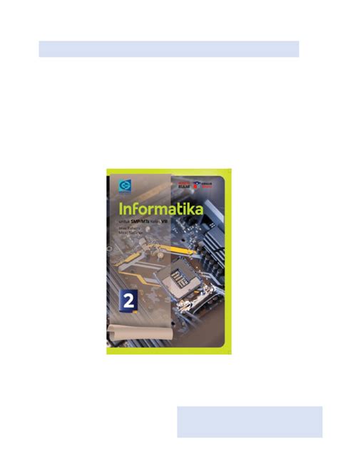 Modul Ajar Informatika Kelas Viii Pdf