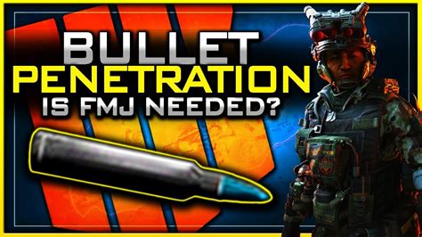 Bullet Penetration In Black Ops How Much Does FMJ Help YouTube