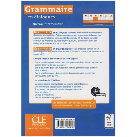 Grammaire en dialogues B1 – بانک کتاب زبان آریا