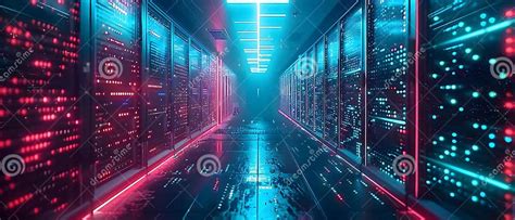 Cybersecurity Shield Data Center Defending Against Digital Threats Concept Cybersecurity Data