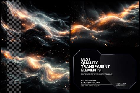 Premium PSD Abstract Medical Nano Molecule D On Transparent Background