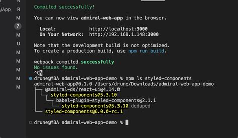 Error On Use Styled Components Rc Issue AdmiralDS React Ui GitHub