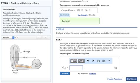 Solved Static Equilibrium Problems Learning Goal To