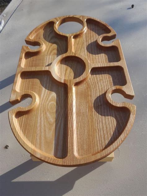 Винний столик на складних ніжках Оригінальний винний столик для романтичного вечора Id