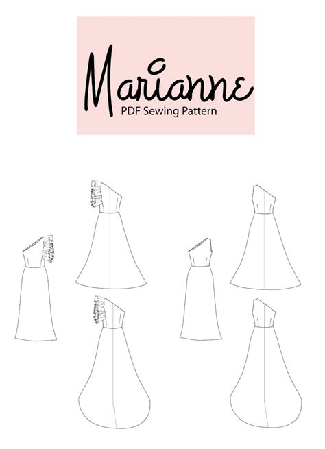 Pattern Sewciety Marianne Dress The Fold Line