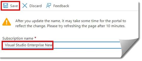 How To Rename Azure Subscription Azure Lessons