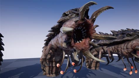 Sci Fi Quick Sand Worm Ue415 2026 Free Daz 3d Models