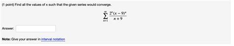Solved Point Find All The Values Of X Such That The Chegg Com