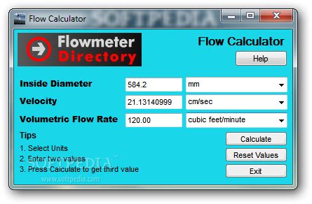 Flow Rate Calculator On Sale Cityofclovis Org