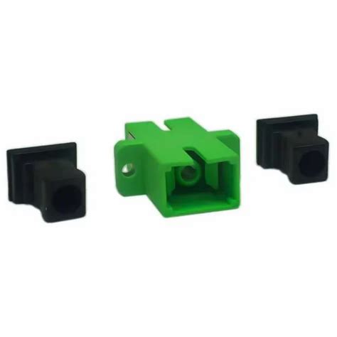 SC SC APC Single Mode Simplex Fiber Optic Universal Connector Fiber Optic Adapter At Best Price