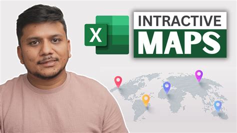 How To Make Intractive Excel Map Charts With Drop Down Youtube