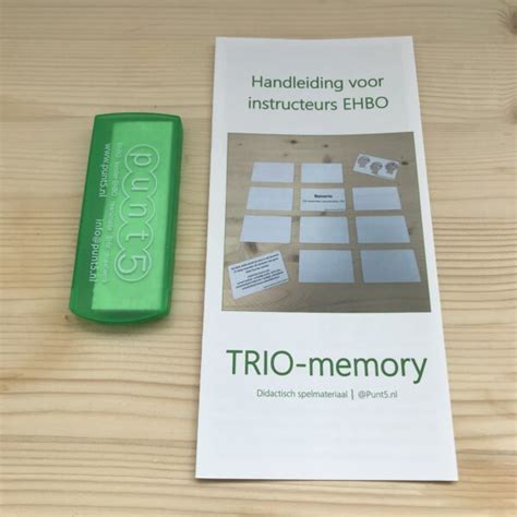 Instructeurshandleiding TRIO Memory Punt 5