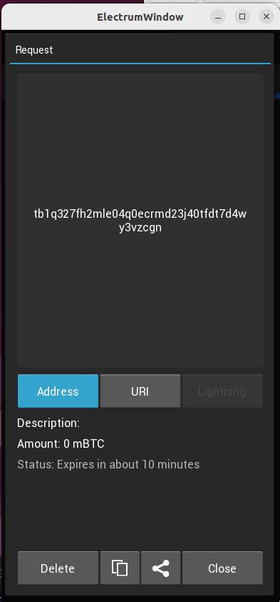 Qml Add Option To Show Onchain Address In ReceiveDetailsDialog Issue Spesmilo