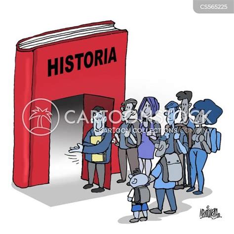 History Concept Cartoon