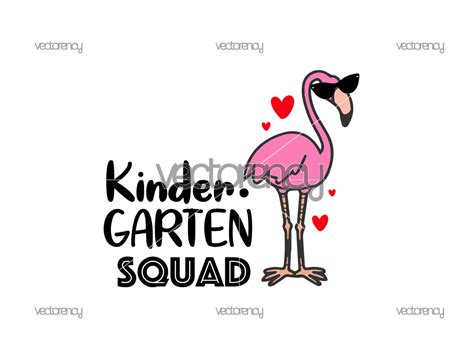 Kinder Garten Squad Design Svg Vectorency