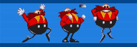 Dr Eggman Custom Sprites By Sabry949 On Deviantart