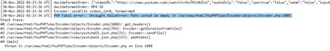 Encoder Not Loading Please Help Issue WWBN AVideo GitHub