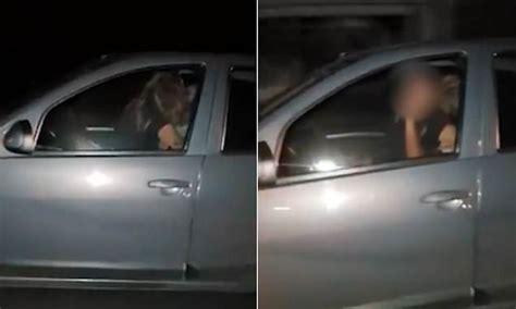 Couple Filmed Romping Behind Wheel Of A Car In Argentina Daily Mail Online