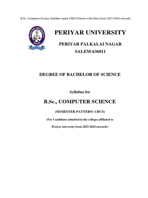 b sc computer science pdf computer science science