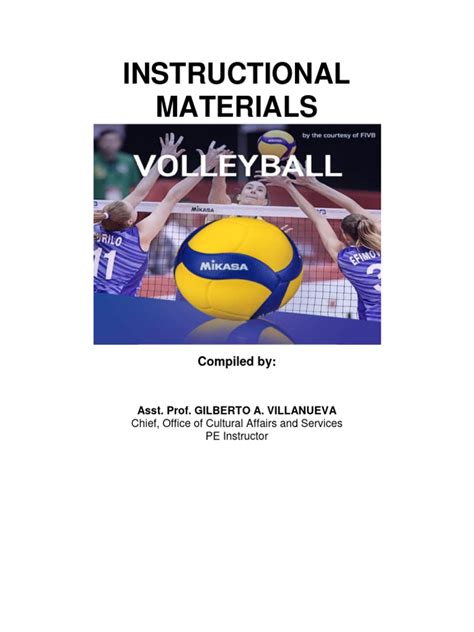 Pathfit 4 Overview And Lesson 1 2 Pdf Volleyball