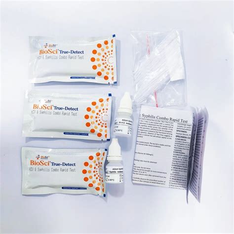 Dual Hiv And Syphilis Combo Rapid Test At ₹ 41 Piece Hiv Rapid Test Kit In Bhopal Id