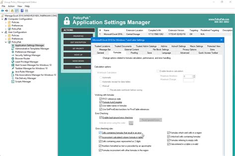 Windows 10 Group Policy Settings Spreadsheet Within Policypak For