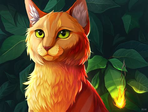 Firestar Warrior Cats “fire Alone Will Save Our Clan” Digital