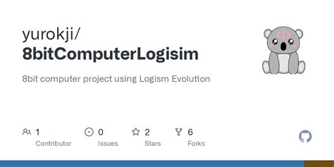 GitHub Yurokji BitComputerLogisim Bit Computer Project Using Logism Evolution
