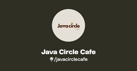 Java Circle Cafe Instagram Linktree