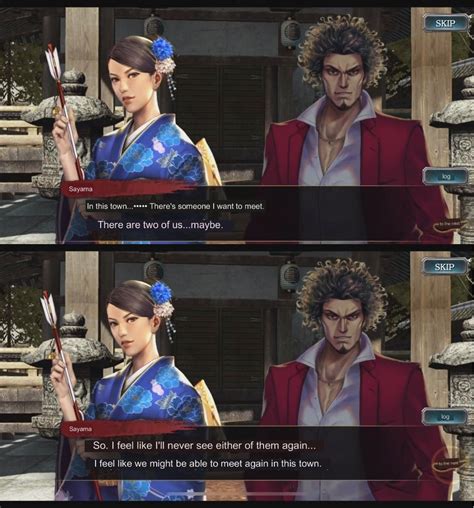 In Another Rggo Story Sayama Went To Kamurocho In The New Year Hoping