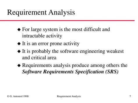 Ppt Requirement Analysis Powerpoint Presentation Free Download Id