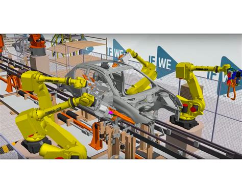 Logiciel Robot Delmia Robotics Dassault Systèmes 3ds Conception 3d Programmation Robotique