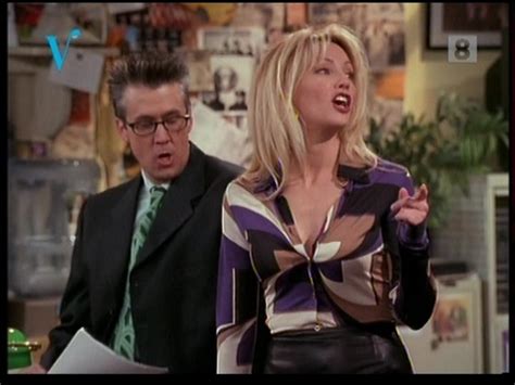 Ladies In Satin Blouses Heather Locklear Purple Patterned Blouse