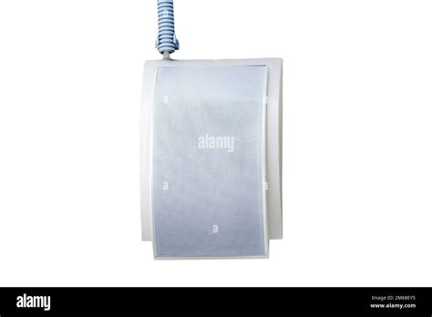 Voice Notification Alarm System Isolated On A White Background Stock