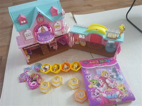 티니핑스쿨 피규어 4개 티니핑 당근 중고거래