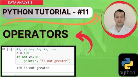 Python Lesson 11 Operators In Python Youtube