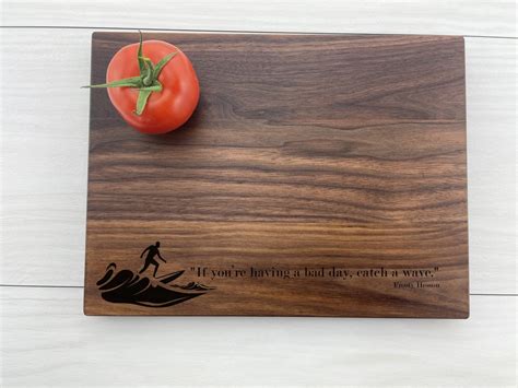 Personalized Cutting Board Surf Surf Décor Surf Board T For Him