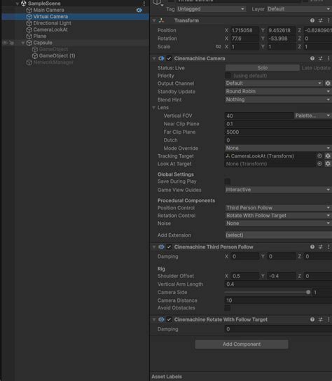 Cinemachine Third Person Follow Rotation Jitter Unity Engine Unity Discussions