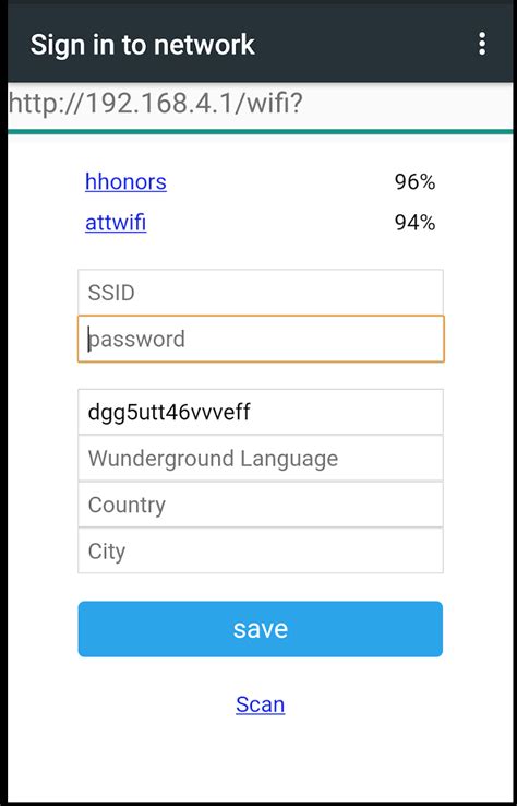 Custom Parameter Field Description Issue Tzapu WiFiManager GitHub