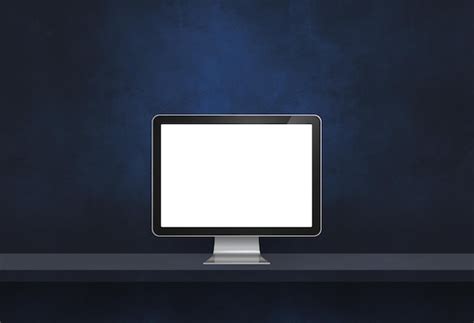 Premium Photo Computer Pc On Black Shelf Banner