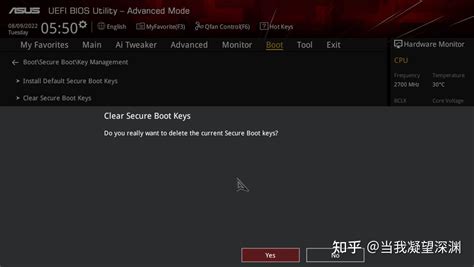 华硕主板如何关闭安全启动secure Boot 知乎
