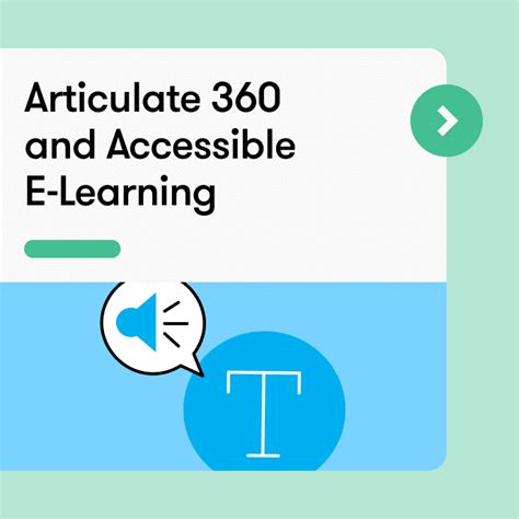 accessible e learning checklist articulate