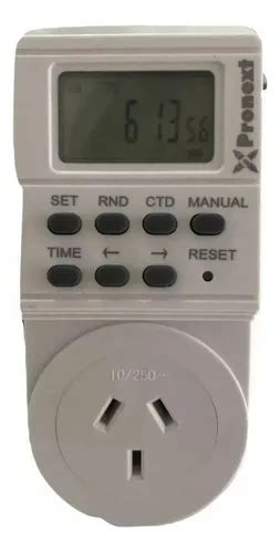 Timer Digital Programable Temporizador Enchufable Mismo Precio En Cuotas