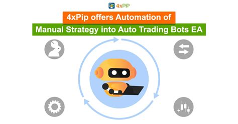 4xpip Offers Automation Of Manual Strategy Into Auto Trading Bots Ea